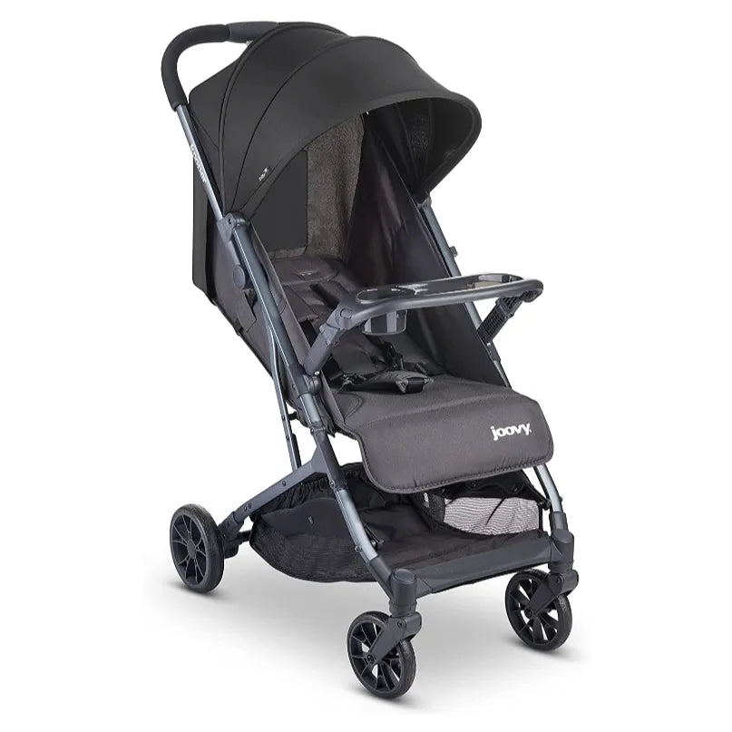 Kooper Lightweight Compact Single Stroller With Tray - Forged Iron – REBEL