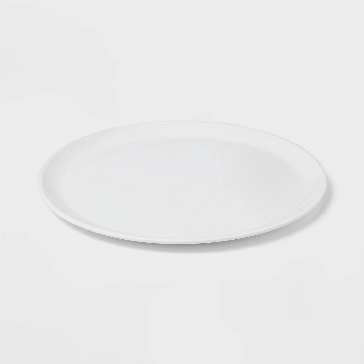 Threshold 14"x14" Melamine Round Serving Plate White – REBEL