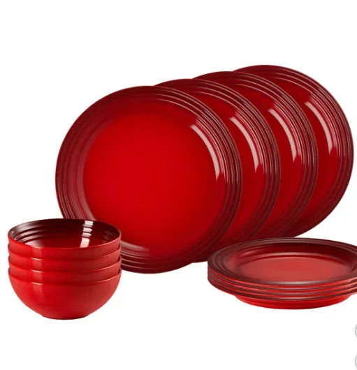 LE CREUSET 12 Piece Dinnerware Set – REBEL