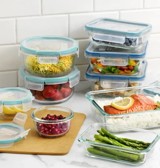 Glass 18 pc set total solution – REBEL