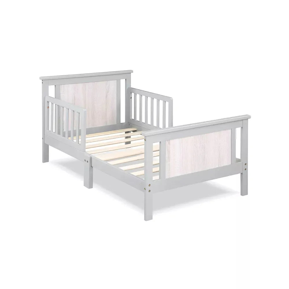 Connelly Toddler Bed with Reversible Headboard - Gray – REBEL