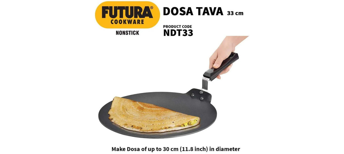 Hawkins 13" Non-Stick Dosa Tava Griddle - Aluminum – REBEL