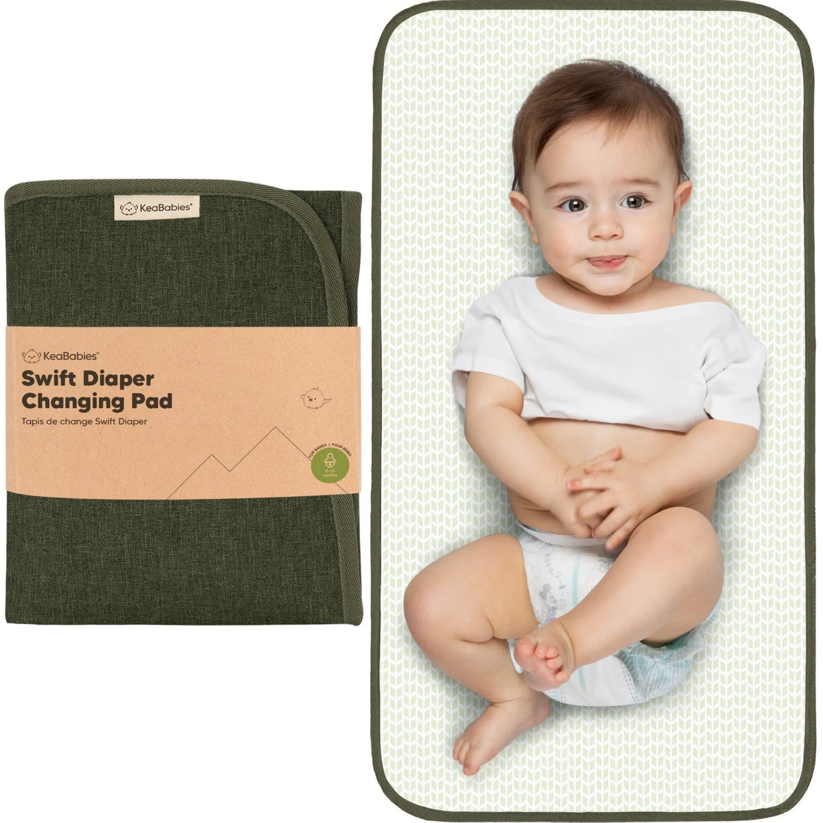 Swift Diaper Changing Pad - Dark Olive – REBEL