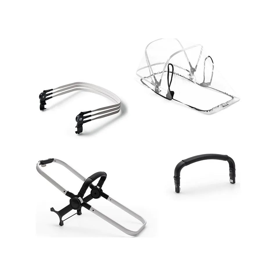 Bugaboo Donkey3 Duo Extension Set Base - Aluminum – REBEL