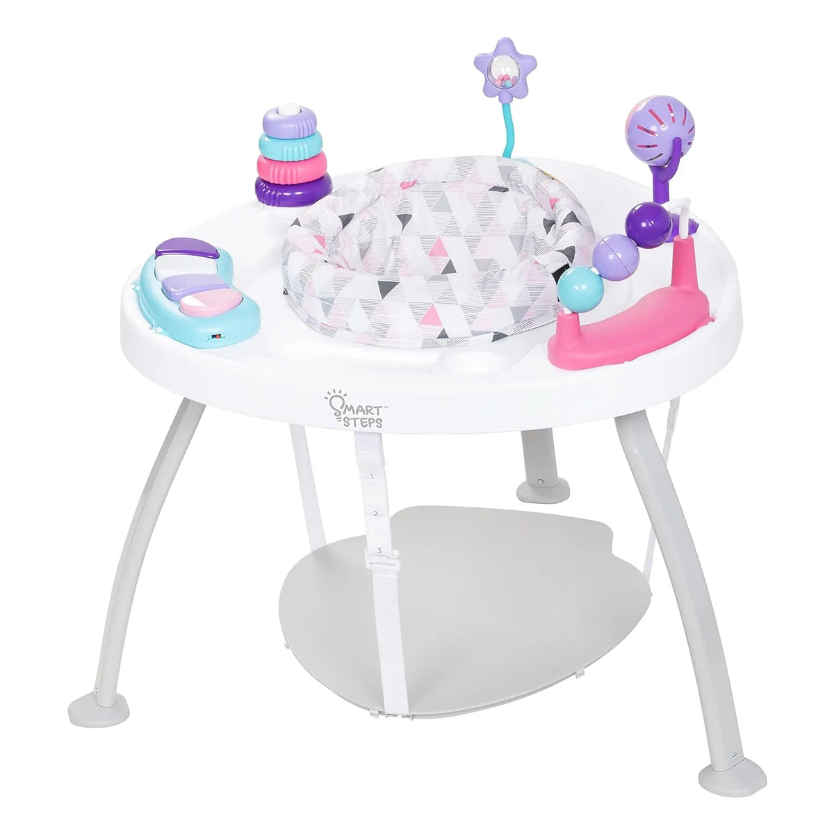 Smart Steps® Bounce N’ Play 3-in-1 Activity Center, Harmony Pink – REBEL