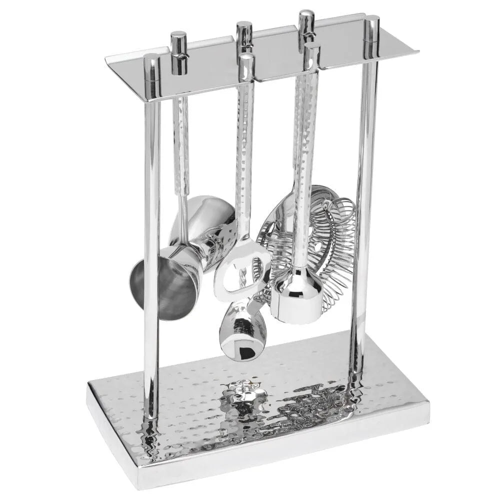 Ikasa Hammered 6 Piece Bar Tool Set – REBEL
