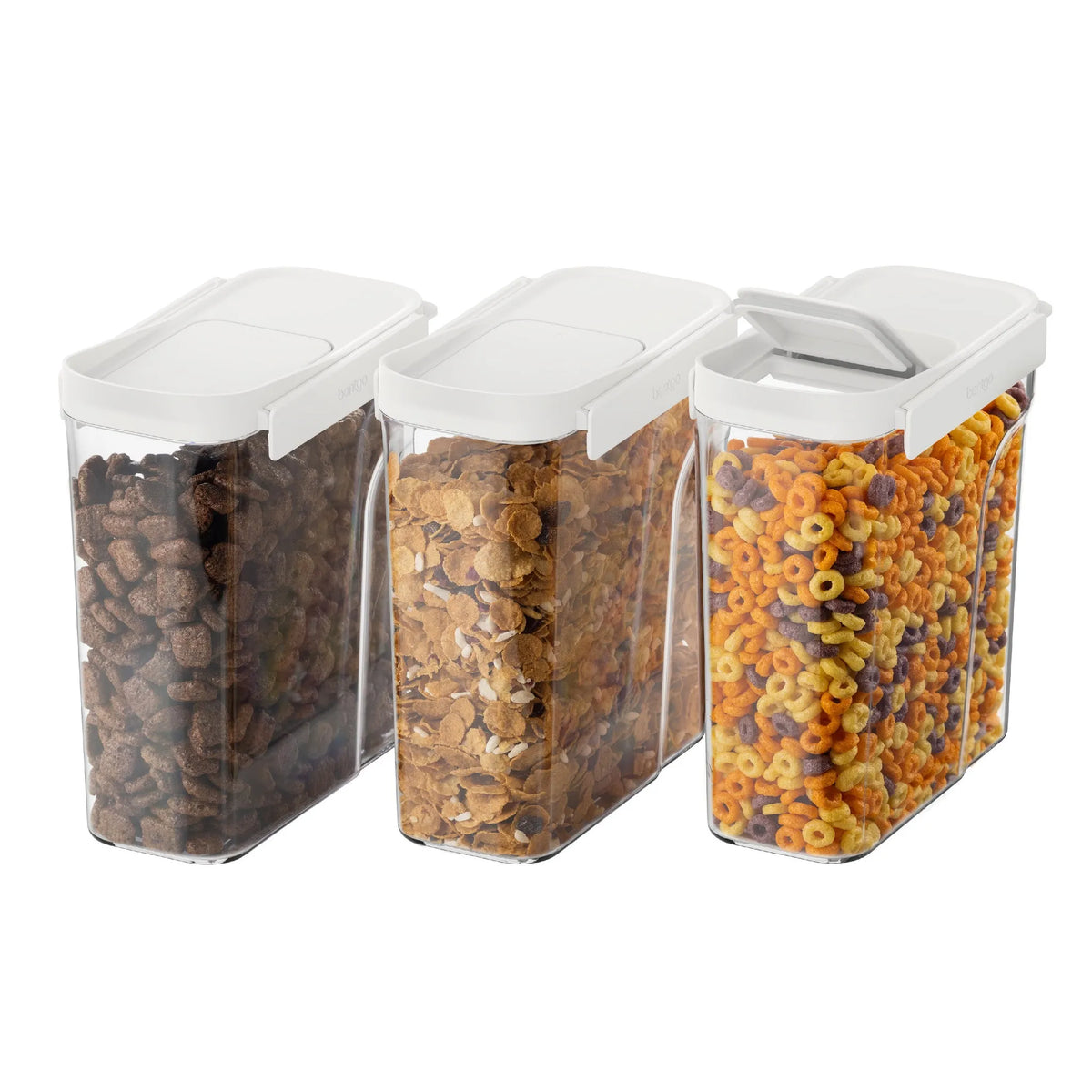 Bentgo Glass Airtight Cereal Container Set - Snow – REBEL