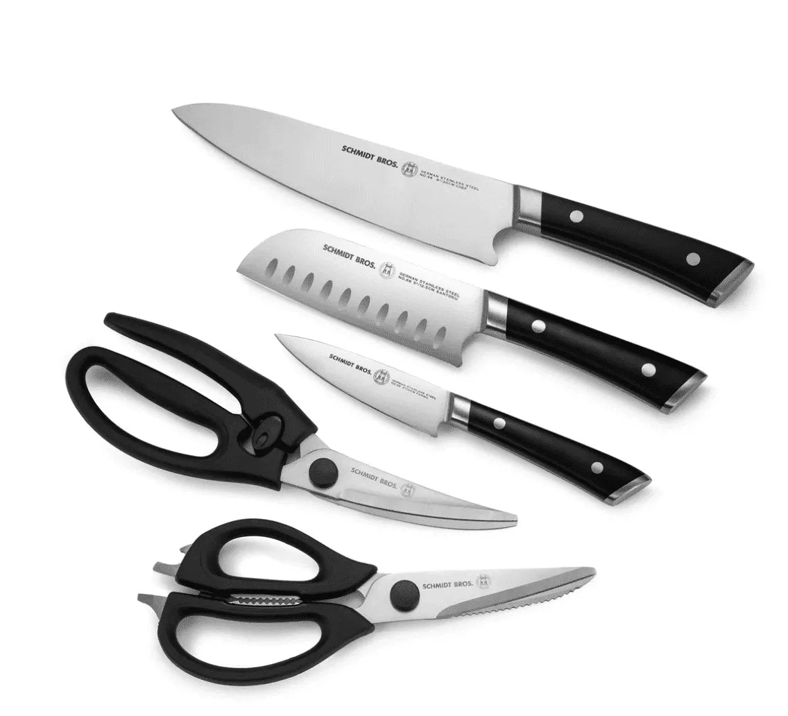 Schmidt Brothers Cutlery 5-Piece Combo Knife and Shears Set – REBEL