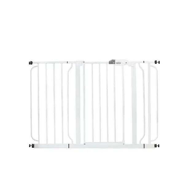 Regalo White Extra Wide Metal Gate, 2" L X 49" W X 30" H, 2 in - White ...
