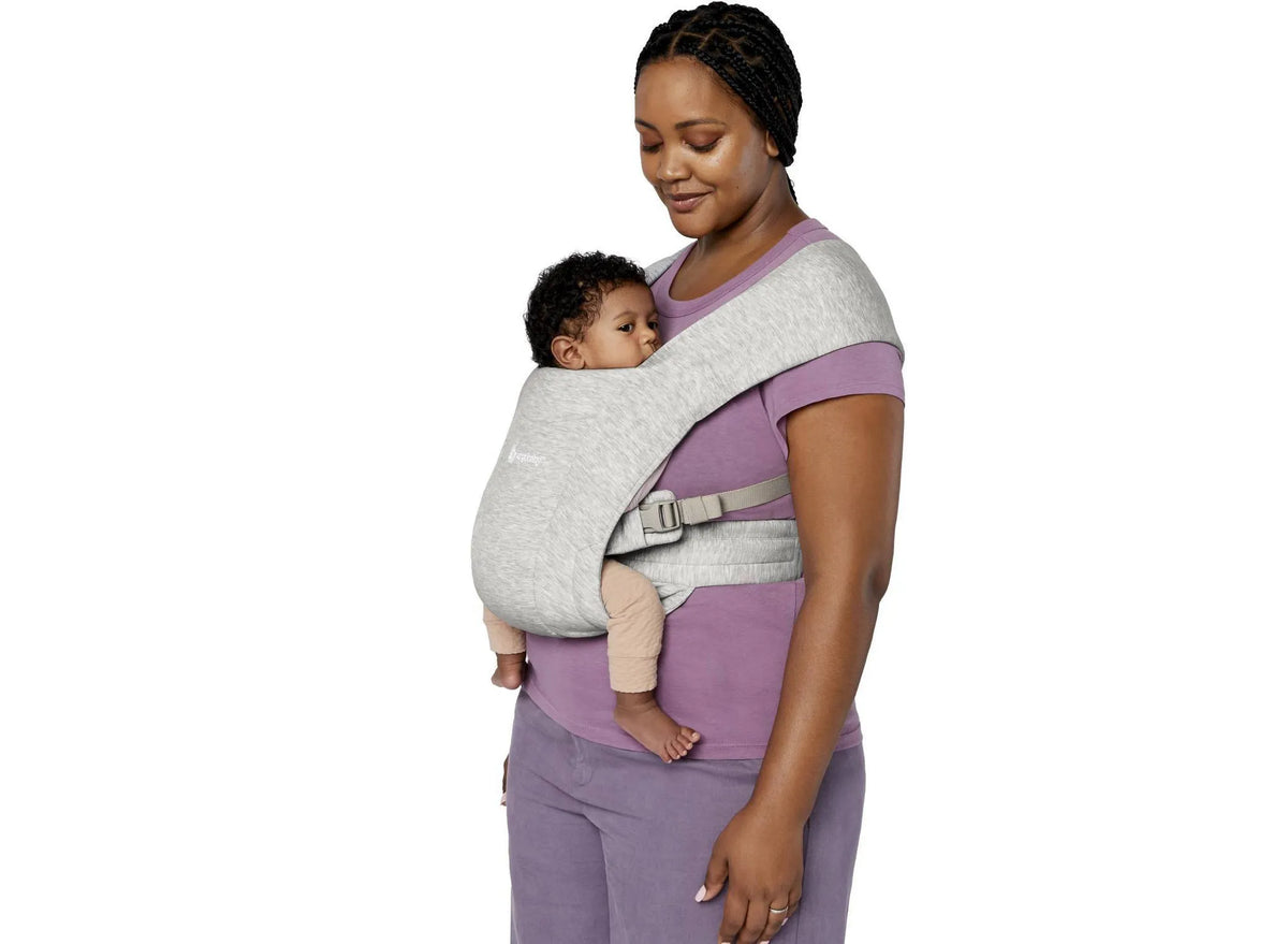 Ergobaby Embrace Cozy Knit Newborn Carrier - Soft Gray – REBEL