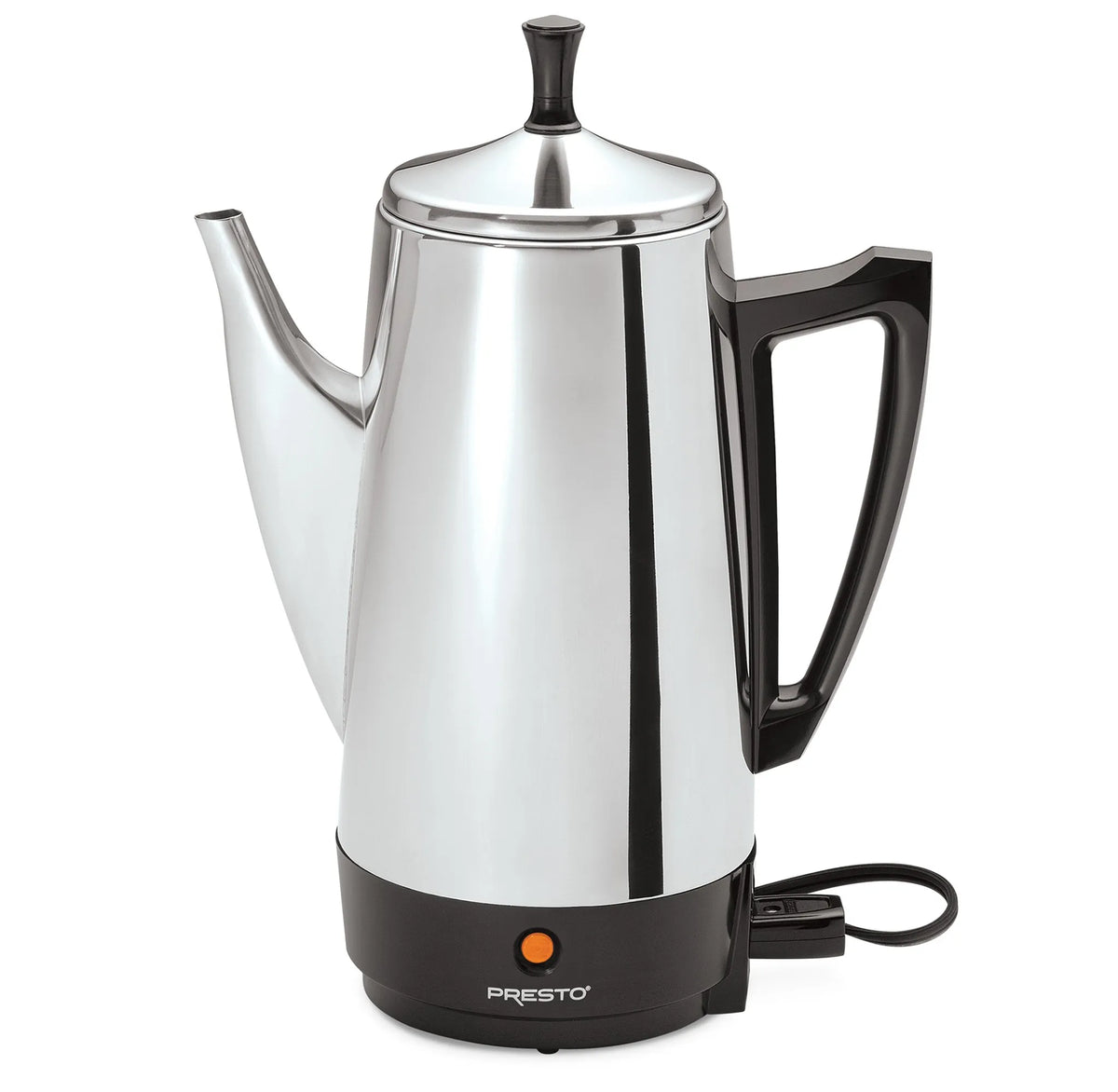 Stainless Steel Coffee Maker, 12 Cup Robust Percolator Coffee Machine ...