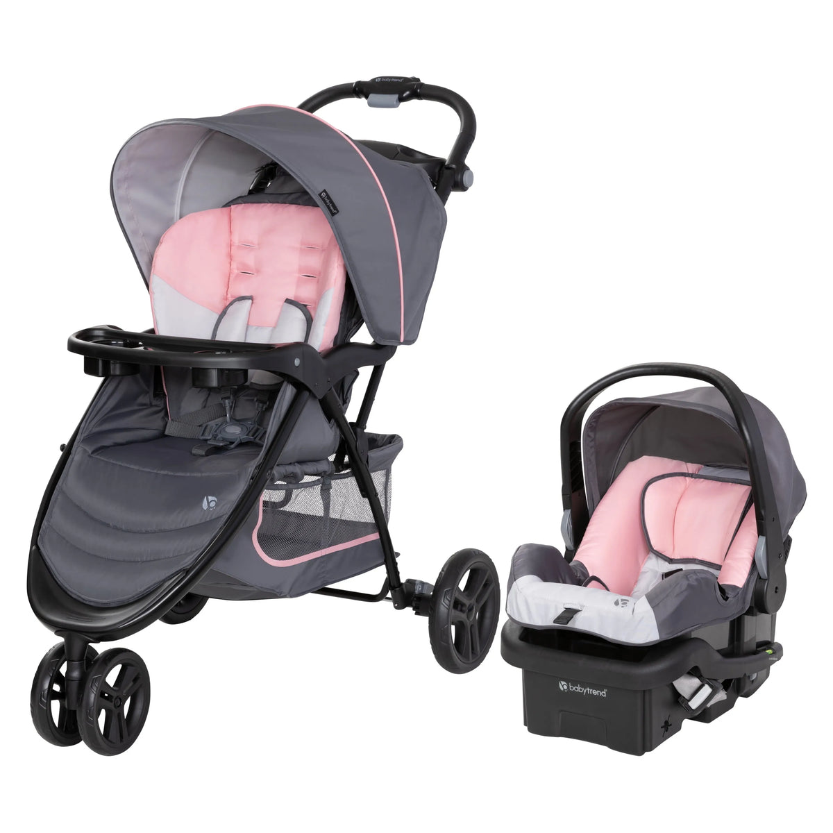 EZ Ride Travel System Stroller - Pink Flamingo – REBEL