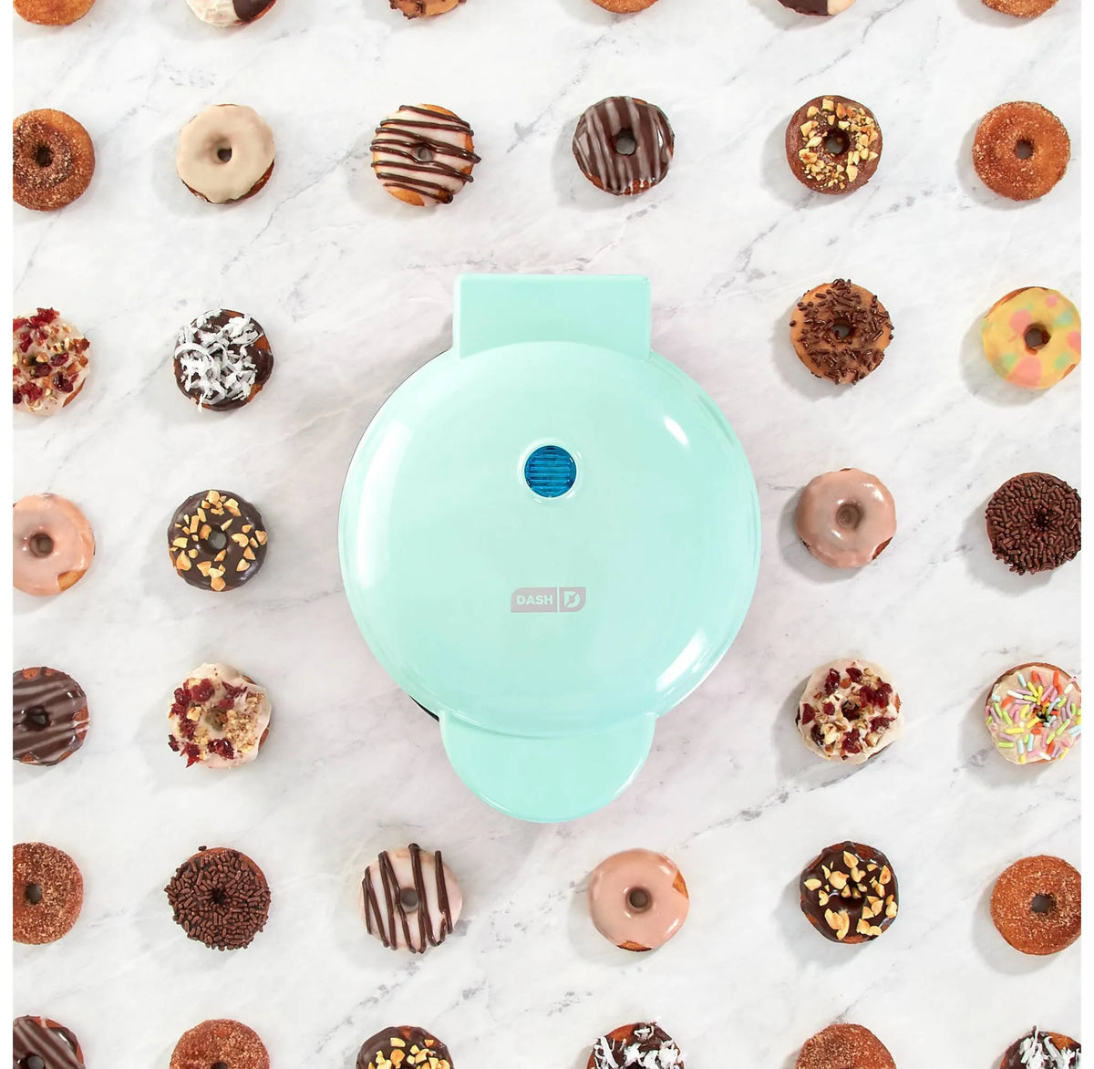 Dash Express Mini Donut Maker - Aqua – REBEL