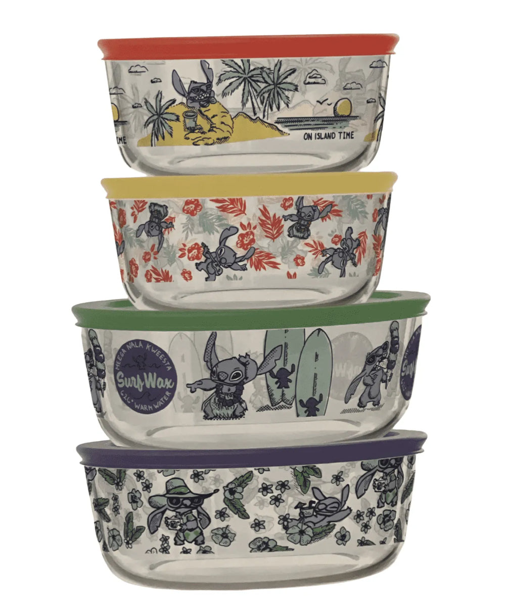 Pyrex 8-Piece Decorated Food Storage Set – REBEL