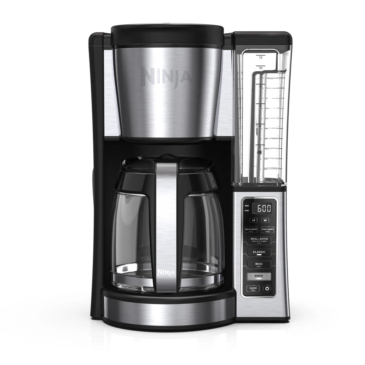 12-Cup Programmable Coffee Maker With Glass Carafe – REBEL