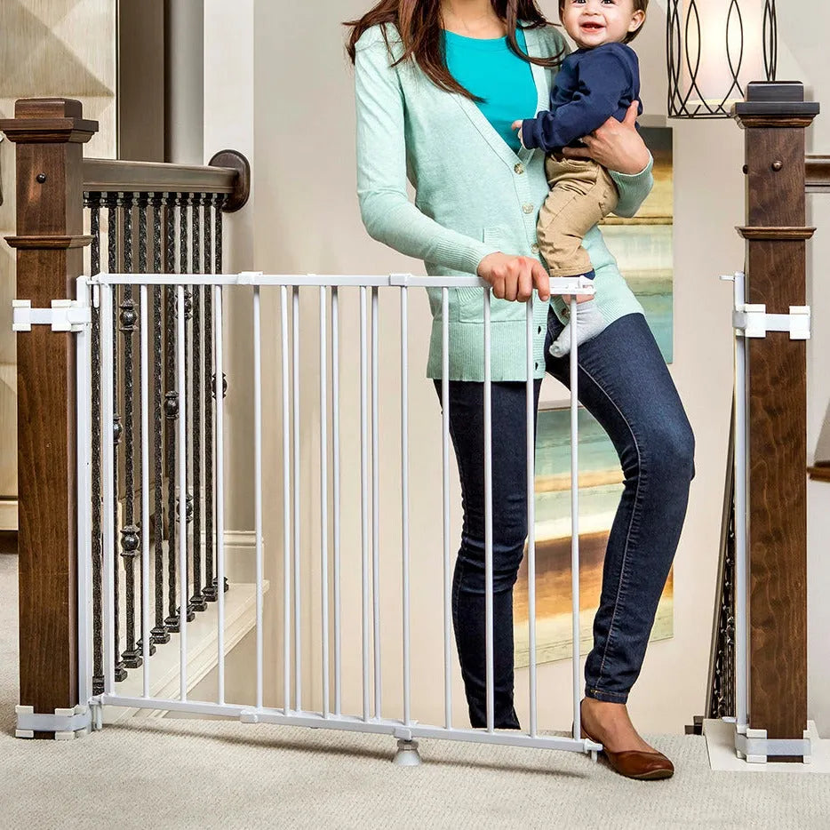 Regalo Top Of Stairs Metal Baby Gate – REBEL