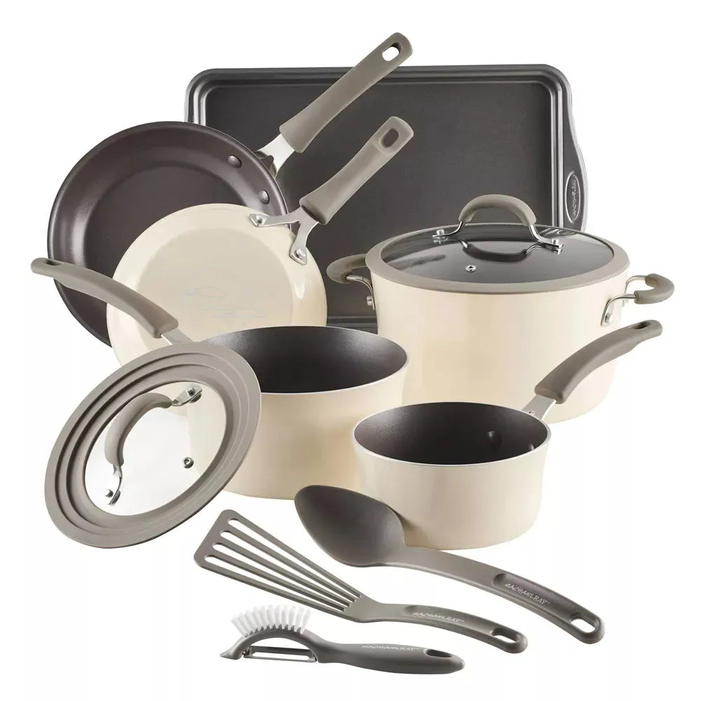 Cook + Create 11pc Aluminum Nonstick Cookware Set – REBEL