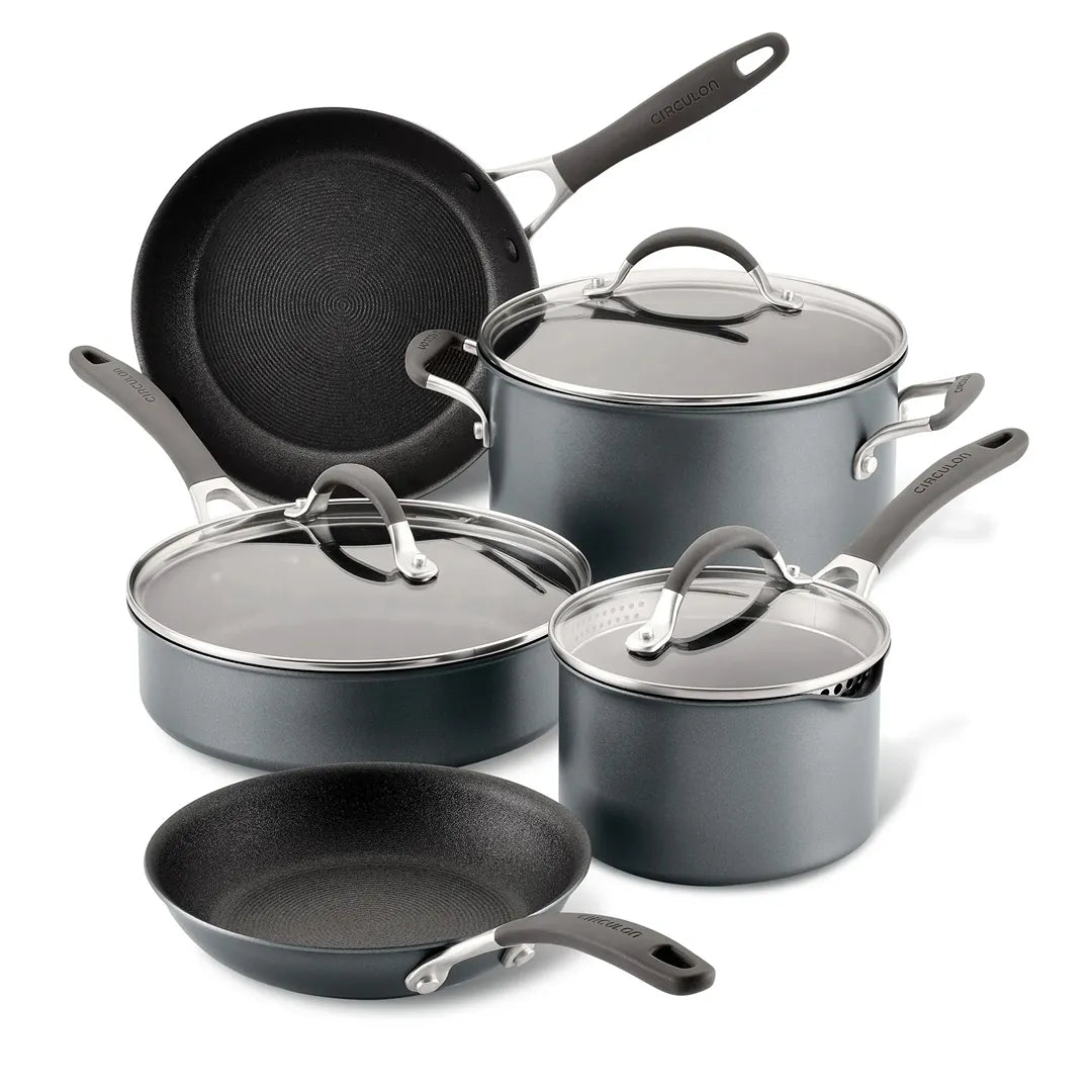 Circulon 8-Piece A1 ScratchDefense™ Nonstick Cookware Set – REBEL