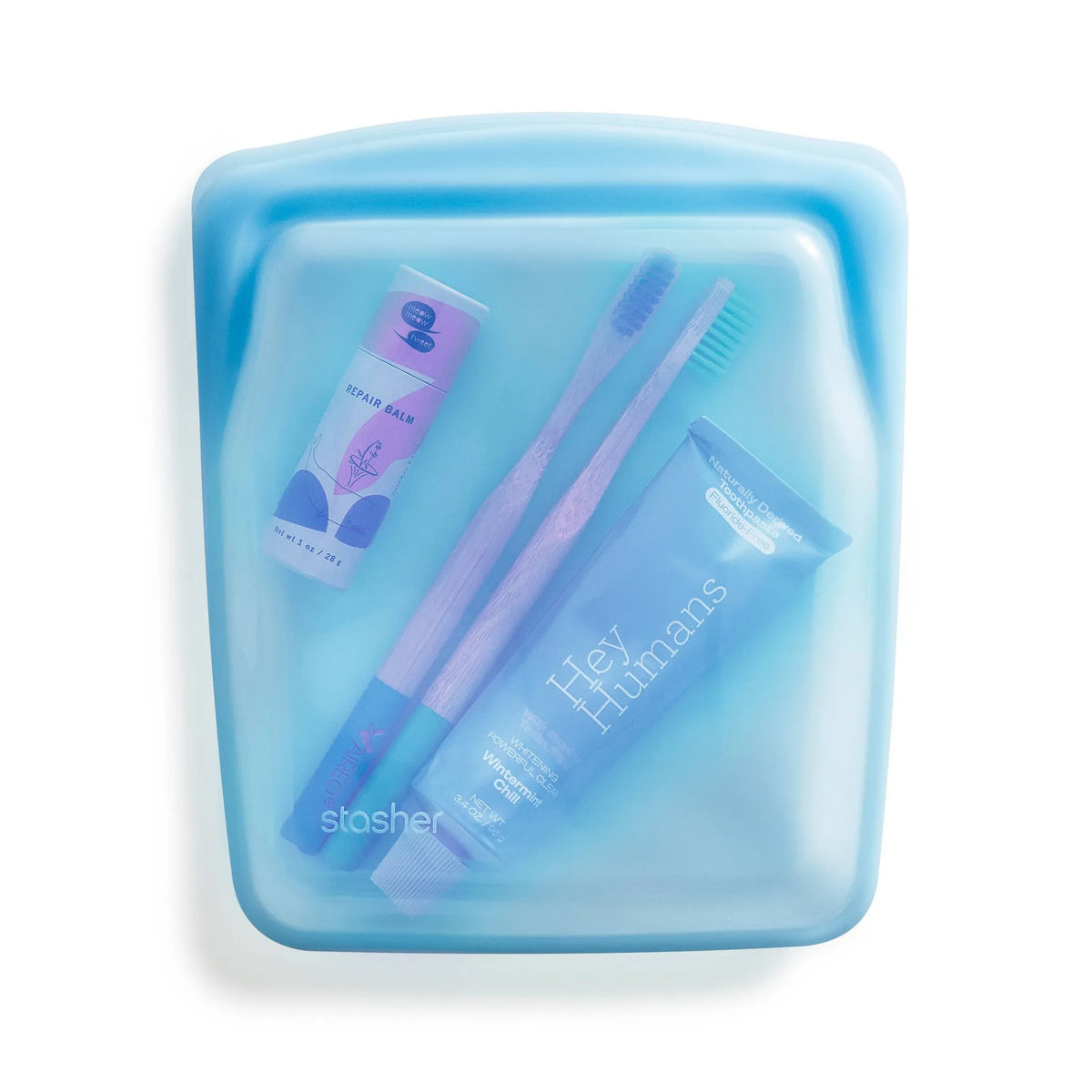 Premium Silicone Reusable Food Storage Quart Bag - Mystery Color – REBEL