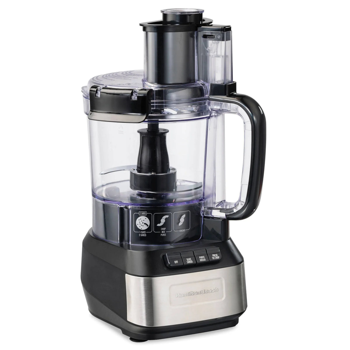 12 Cup Stack and Snap Food Processor - Black – REBEL