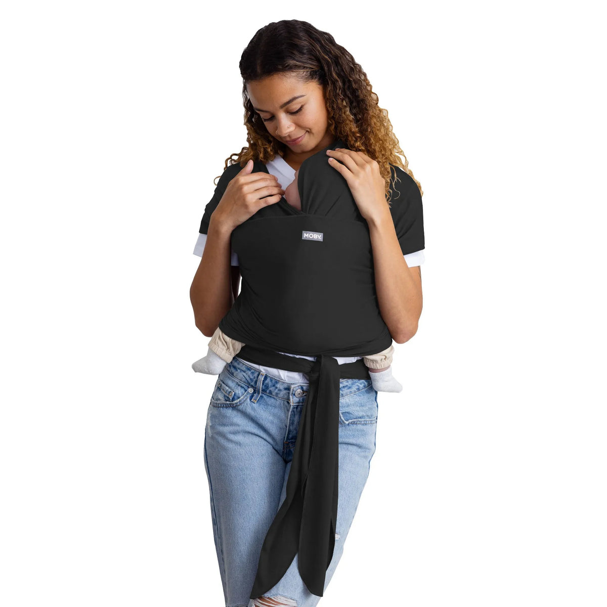 Moby True Wrap Baby Carrier - Black Onyx – REBEL