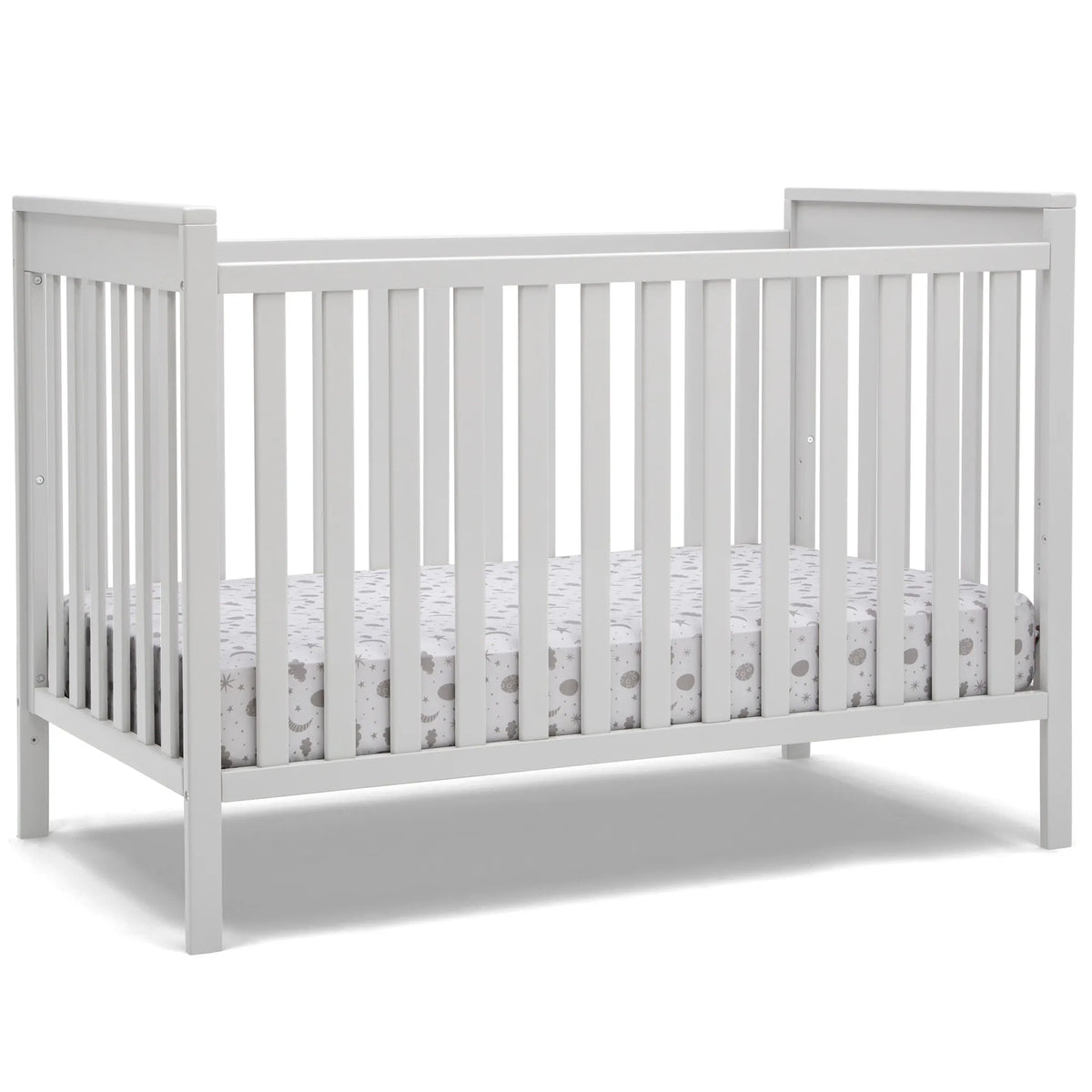 Mercer 6-in-1 Convertible Baby Crib - Bianca White – REBEL
