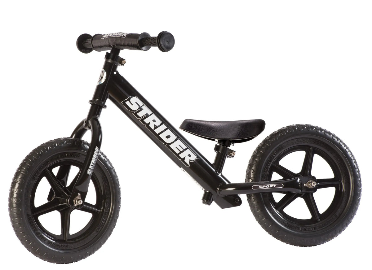 Strider 12" Sport Balance Bike - Black – REBEL