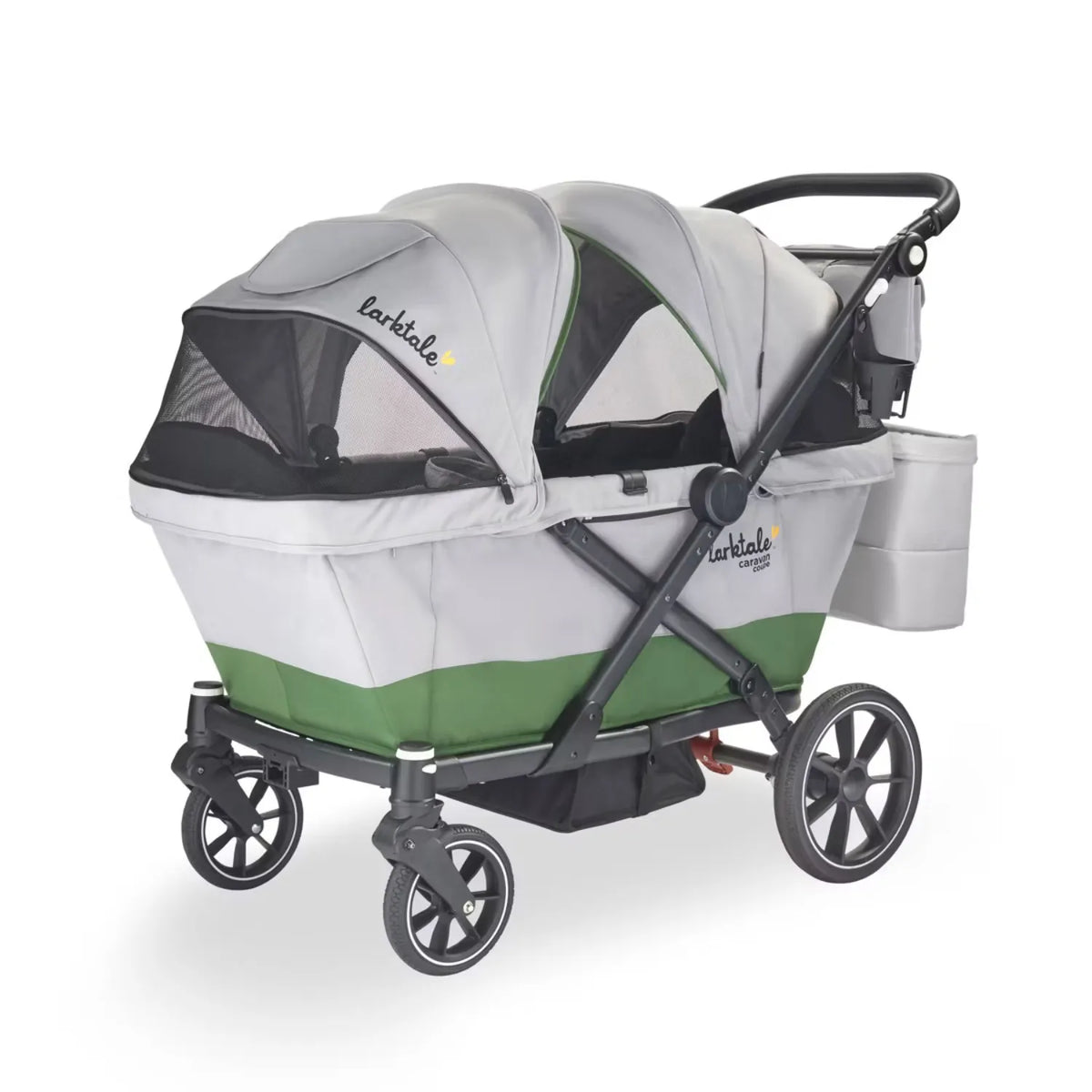 Caravan Coupe V2 Stroller Wagon - Gray/Green – REBEL
