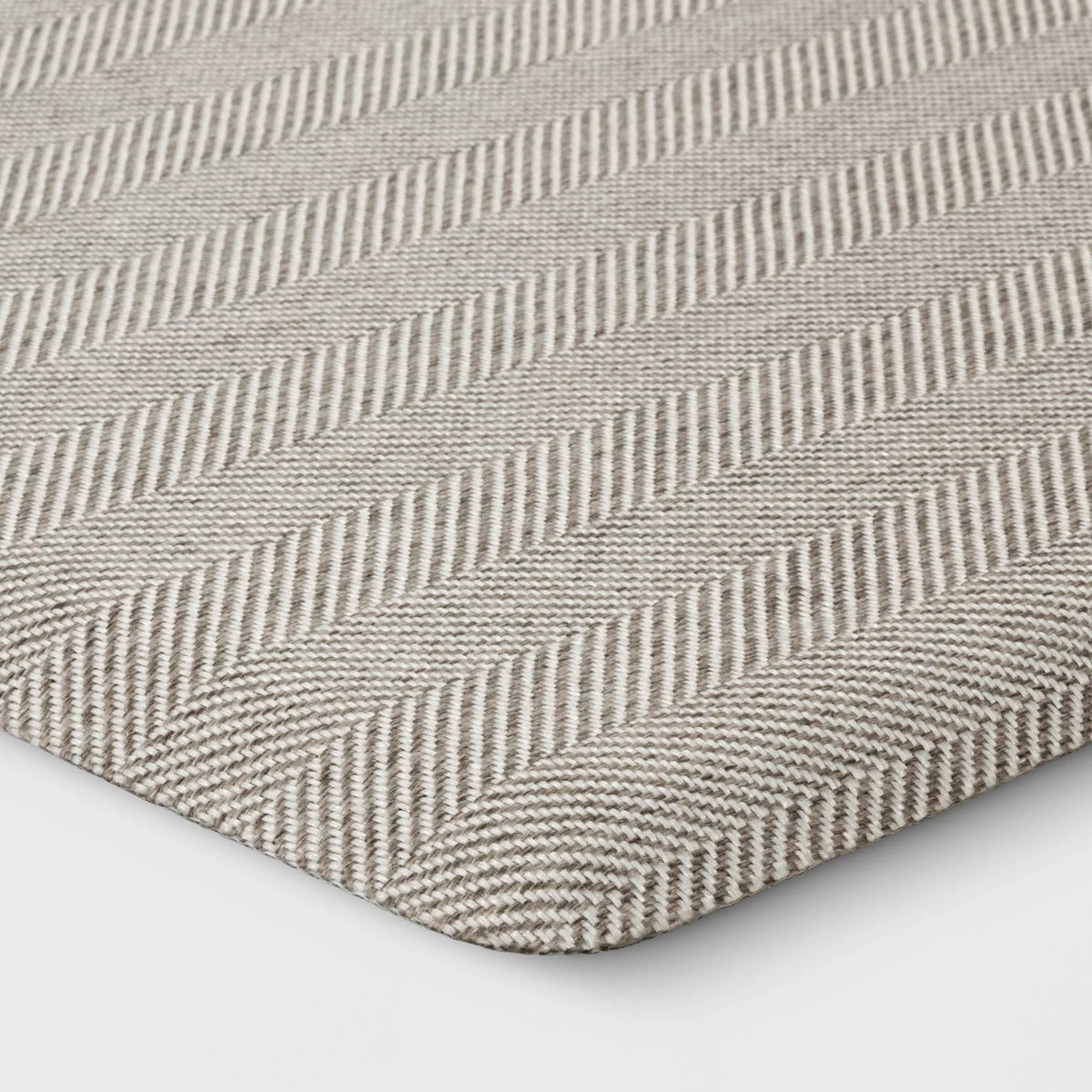 Threshold 1'8"x3" Rectangle Indoor Floor Mat Light Gray – REBEL