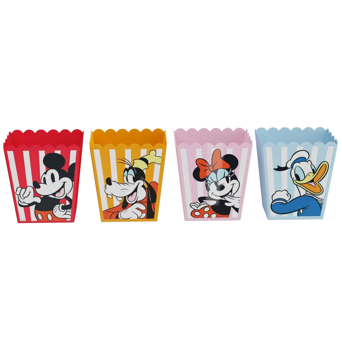Disney Mickey and Minnie 4pk 50oz Mixed Popcorn Bucket Set – REBEL