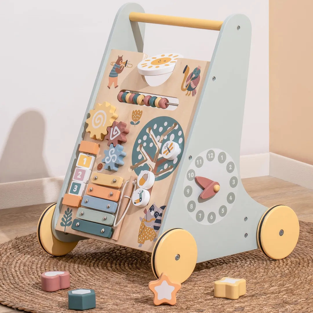 Wooden Baby Push Walker - Forest Vitality – REBEL