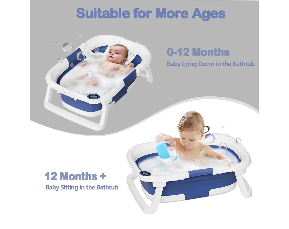 Napei Collapsible Baby Bathtub for Infants and Toddlers – REBEL