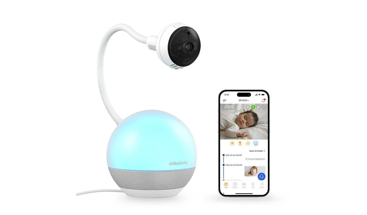 Baby Mood Lite Smart HD Baby Camera Mood Light Sleep Trainer and Sound ...