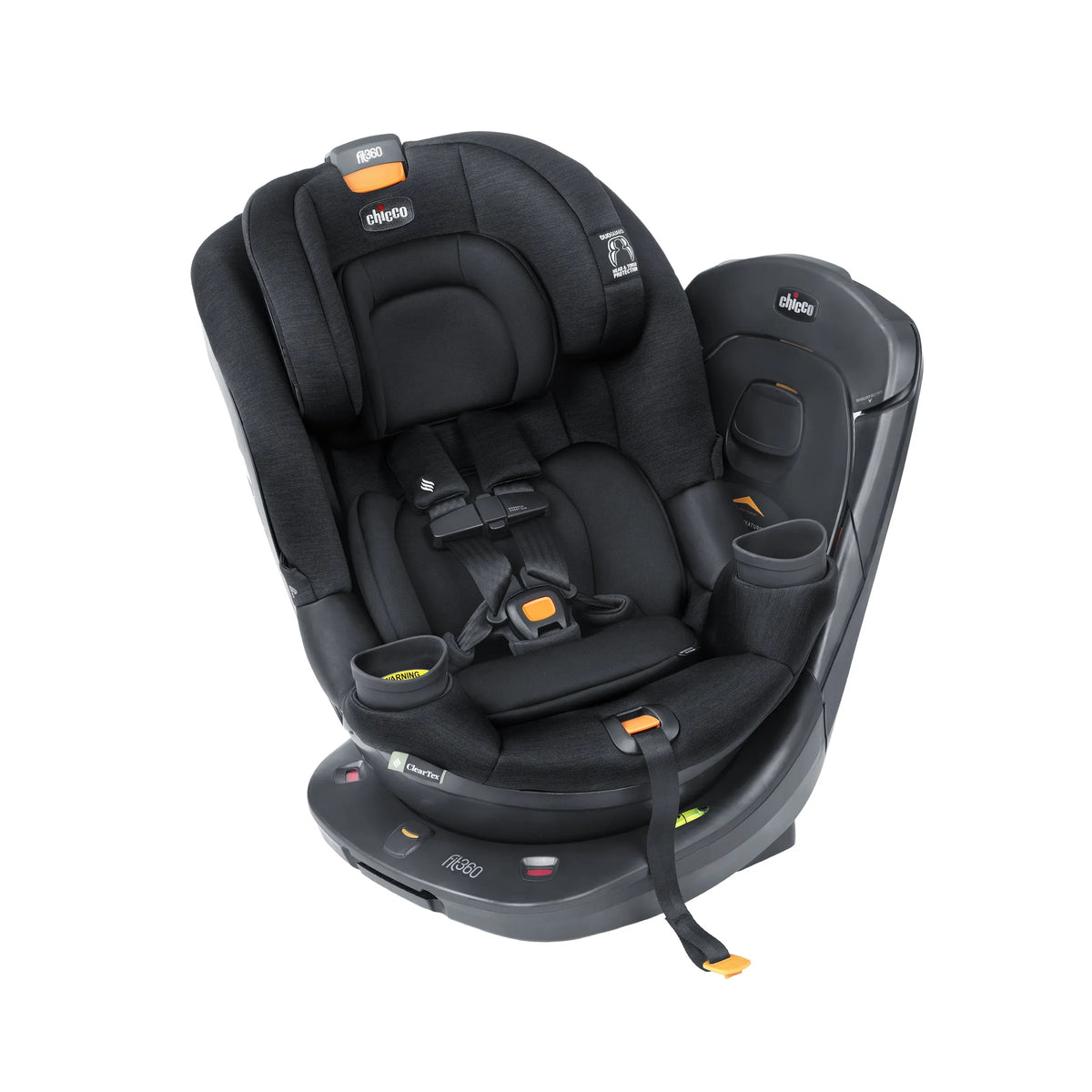Fit360 ClearTex Rotating Convertible Car Seat - Black – REBEL