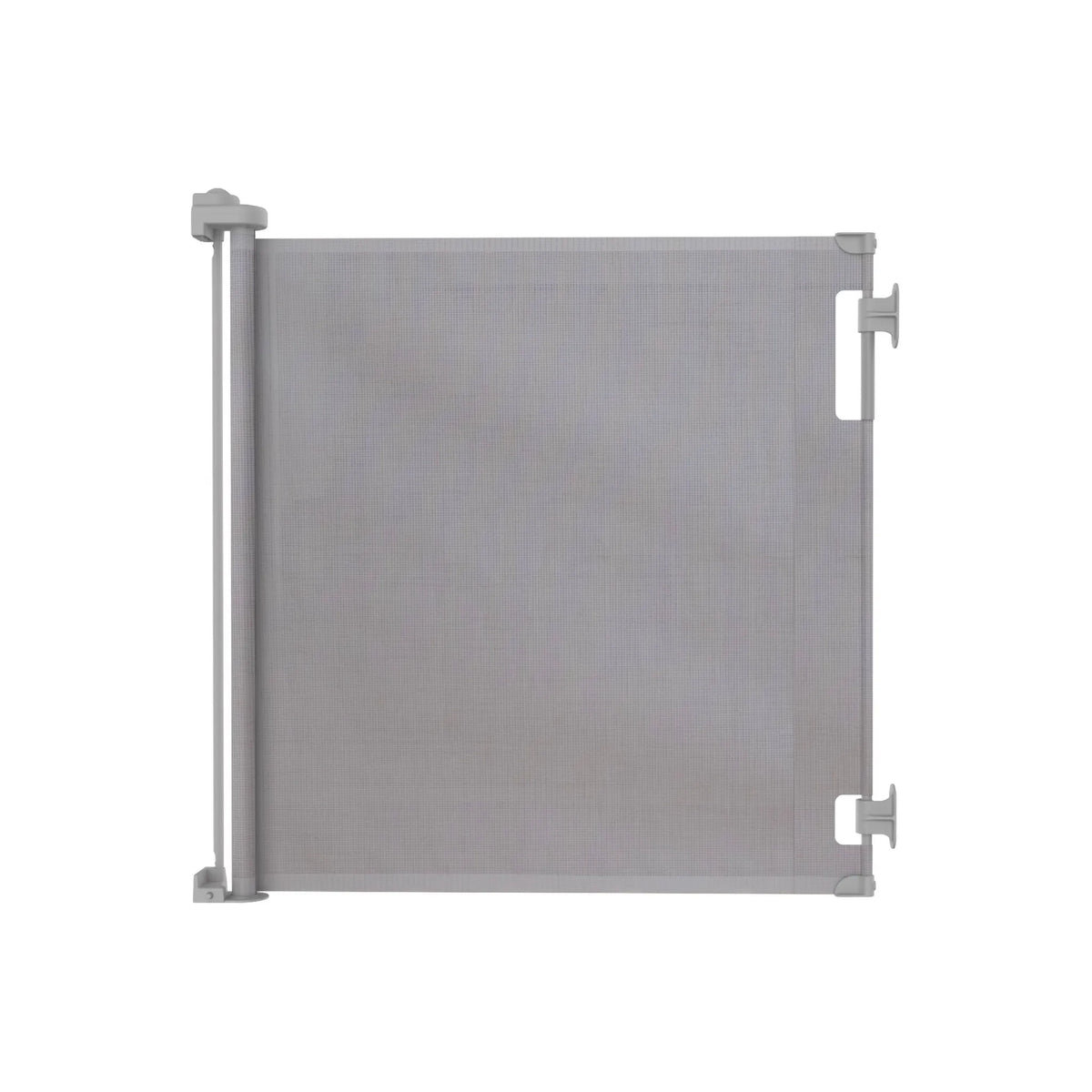 Perma child safety 55" Wide x 33" Tall Retractable Baby Gate - Gray – REBEL