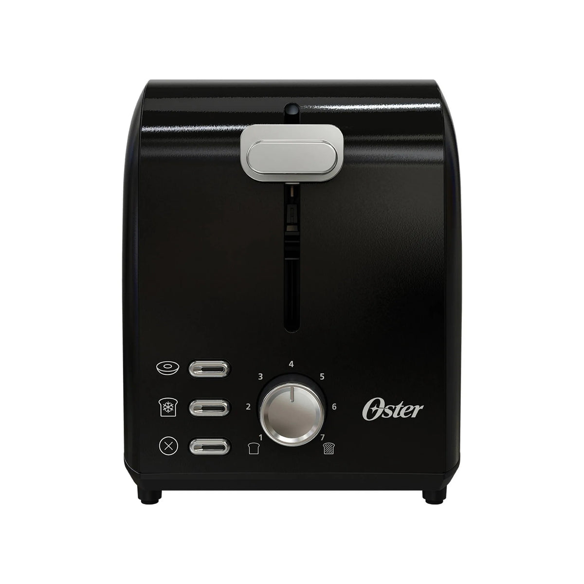 Oster 2-Slice Toaster With Extra-Wide Slots Black/Stainless Steel – REBEL