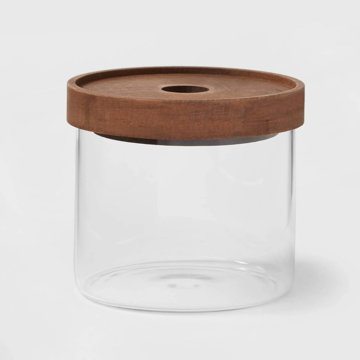Threshold designed w/Studio McGee Glass Storage Canister with Wood Lid ...
