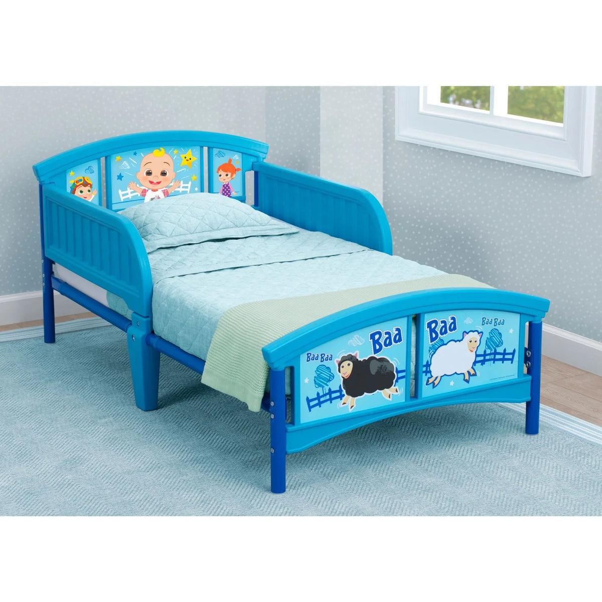 Cocomelon Toddler Bed - Blue – REBEL