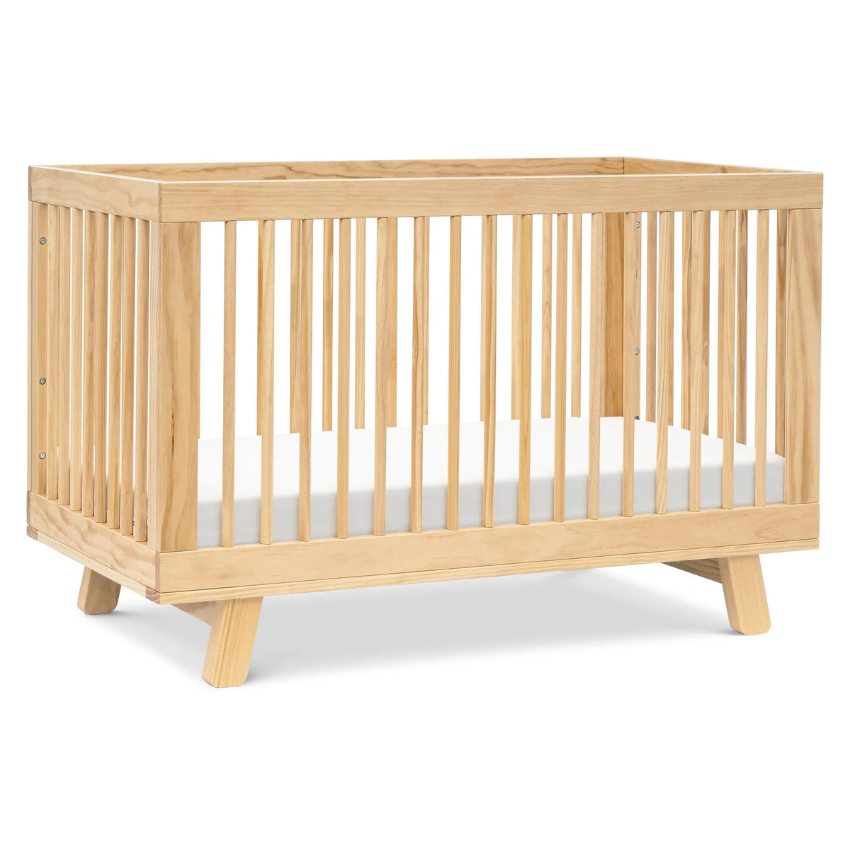 Hudson 3-in-1 Convertible Crib with Toddler Rail - Natural – REBEL