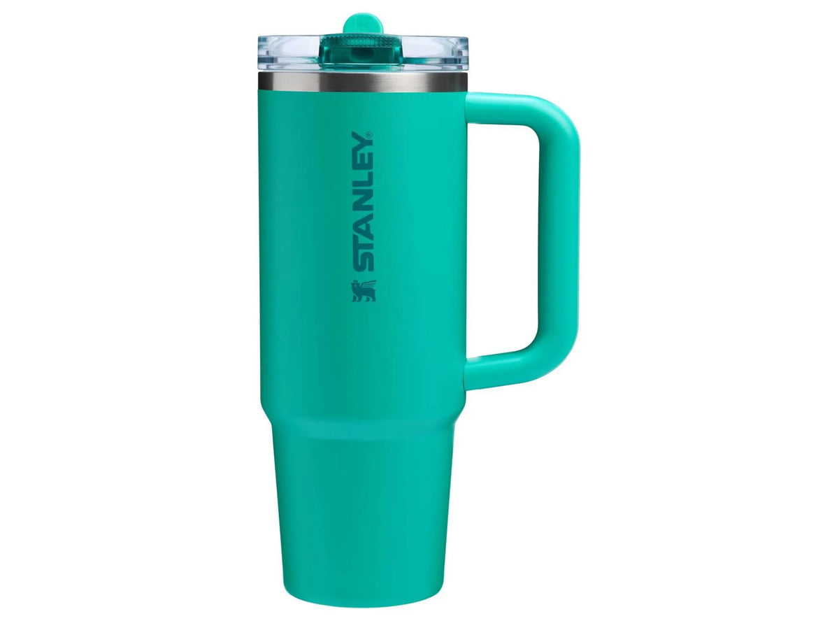 Stanley 30 oz Stainless Steel Quencher Pro Tour Tumbler- Gumdrop Green ...