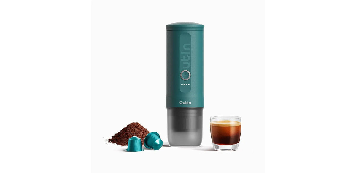 Portable Electric Espresso Machine - Teal – REBEL