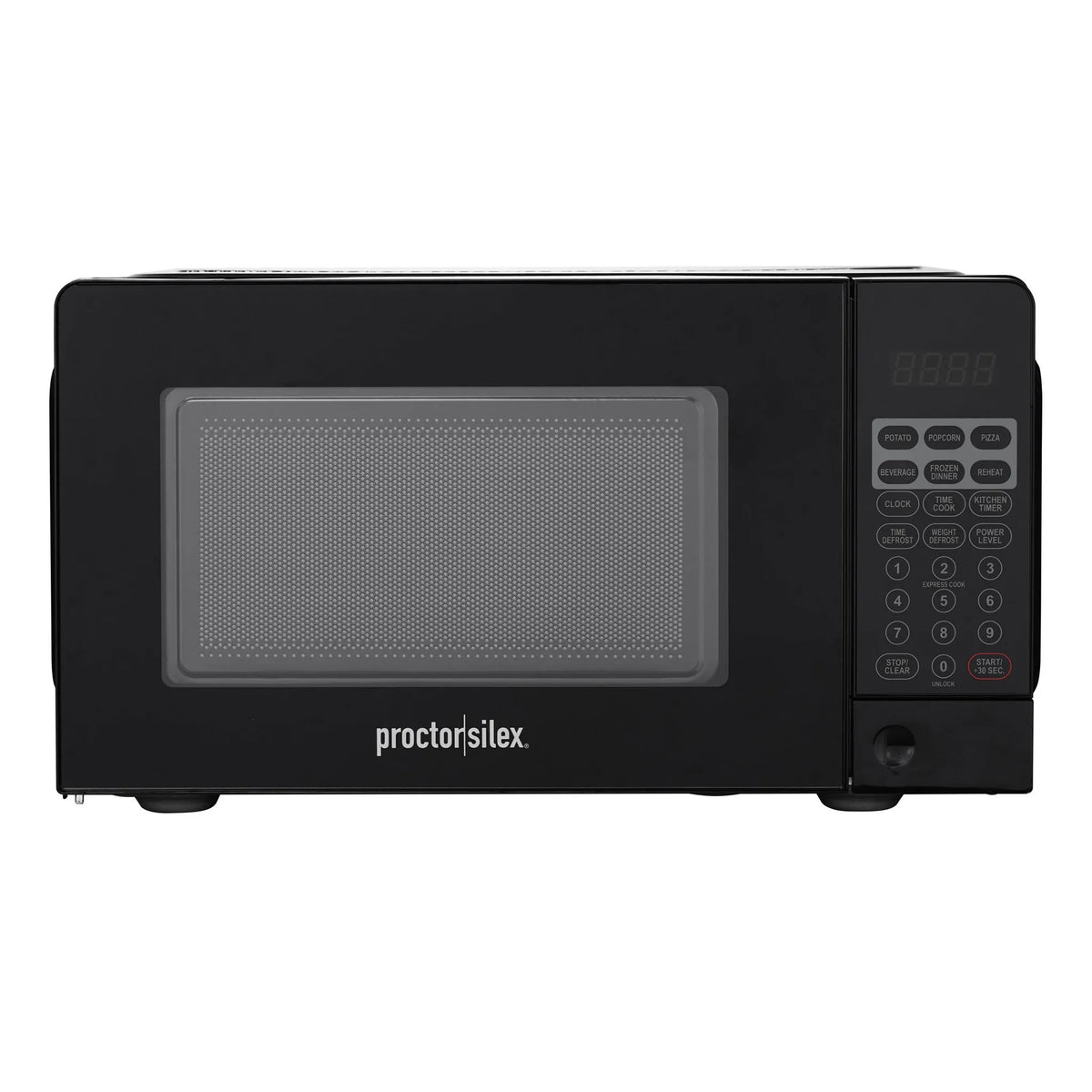 700W Countertop Microwave Oven - Black – REBEL