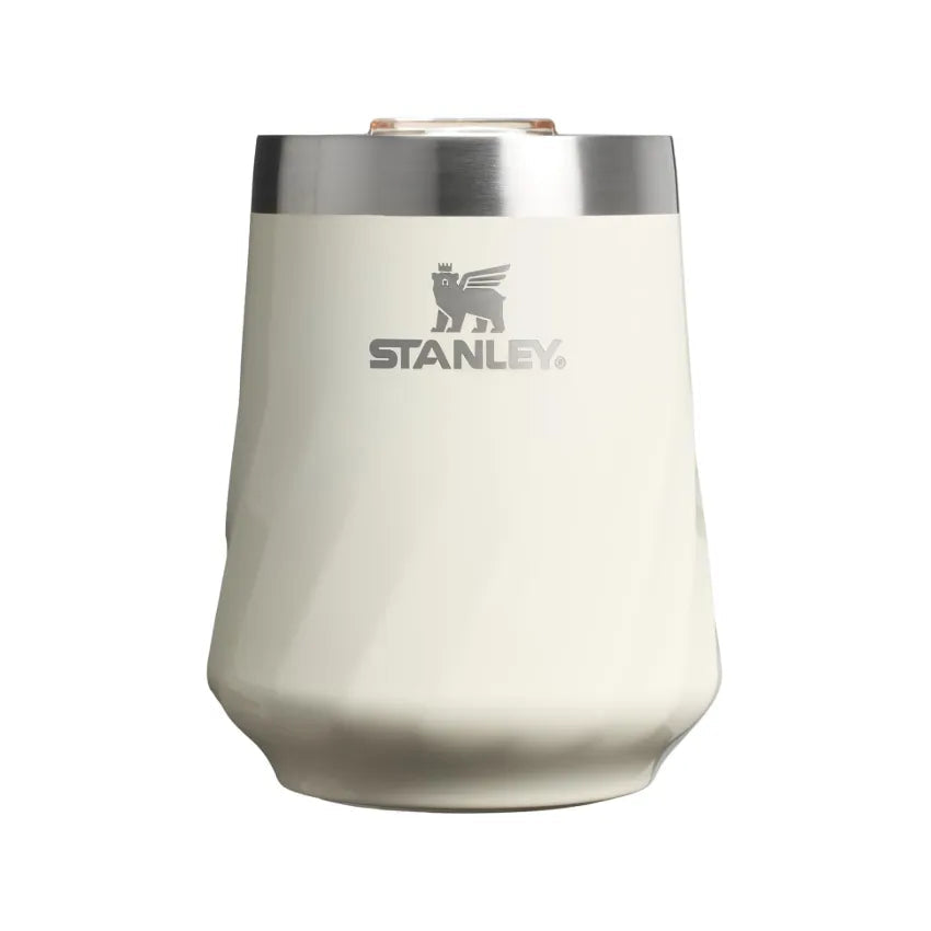 Stanley 11 oz Stainless Steel Swirl Wine Tumbler Cream Gloss – REBEL