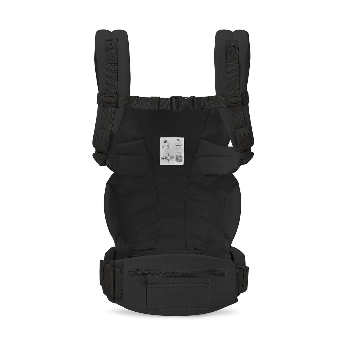 Omni Deluxe Cotton All-in-One Baby Carrier - Onyx Black – REBEL
