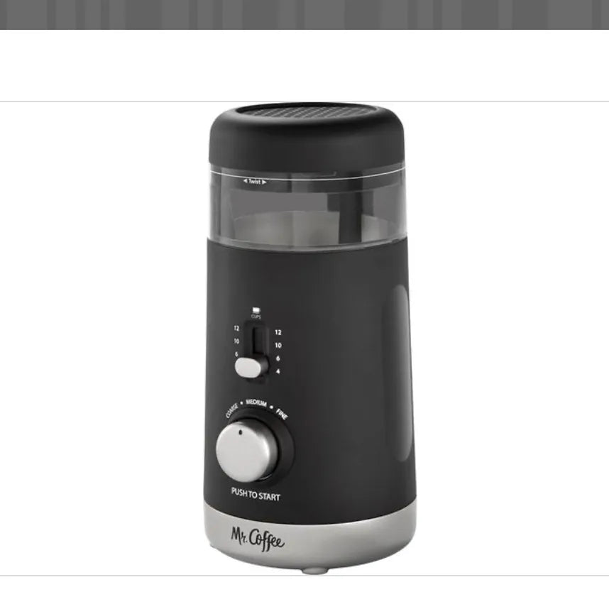 12-Cup Automatic Blade Mill Grinder - Black – REBEL