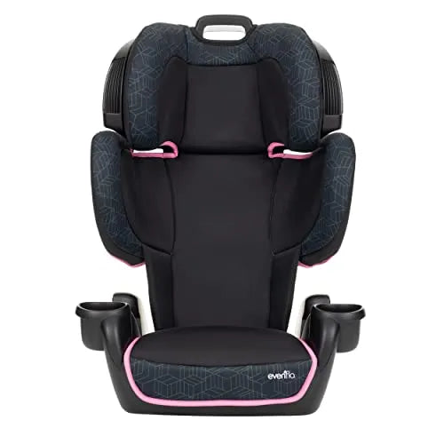 Evenflo GoTime LX High Back Booster Car Seat Terrain Pink – REBEL