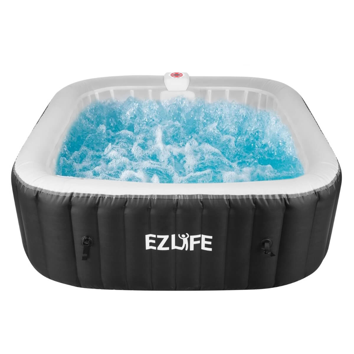 6 Person Inflatable Square Hot Tub – REBEL