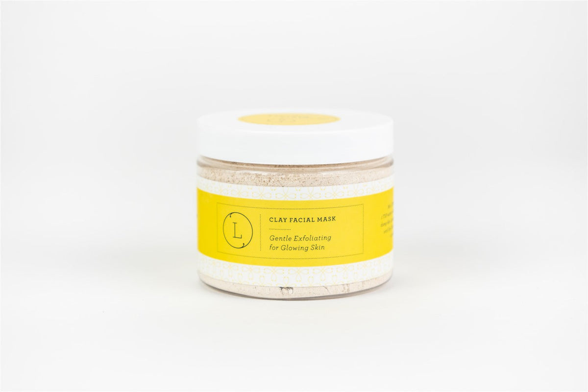 Lizush Natural Clay Facial Mask, Exfoliating Mask, Glowing Skin Mask ...