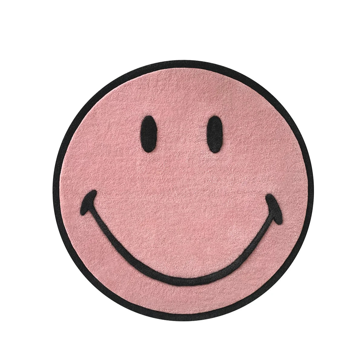 Rug SMILEY® Pink 3.2 ft diameter – REBEL