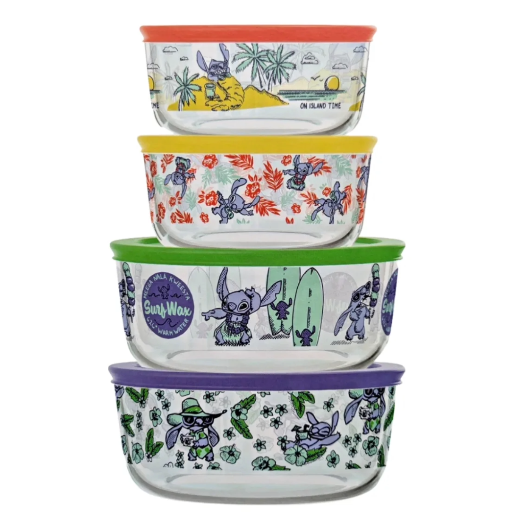 Pyrex 8-Piece Decorated Food Storage Set – REBEL